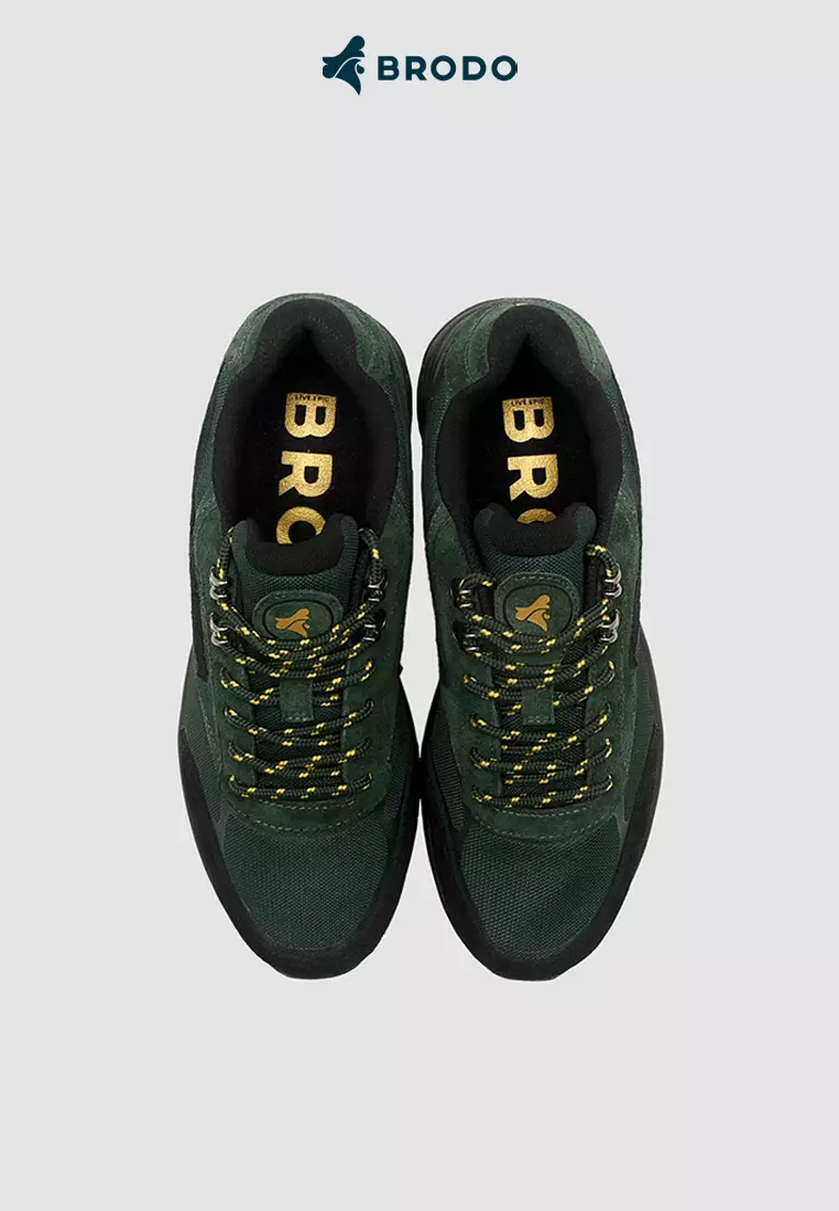 Jual Brodo BRODO - Sneakers Ace Nova Venture Forest Green Original 2025 ...