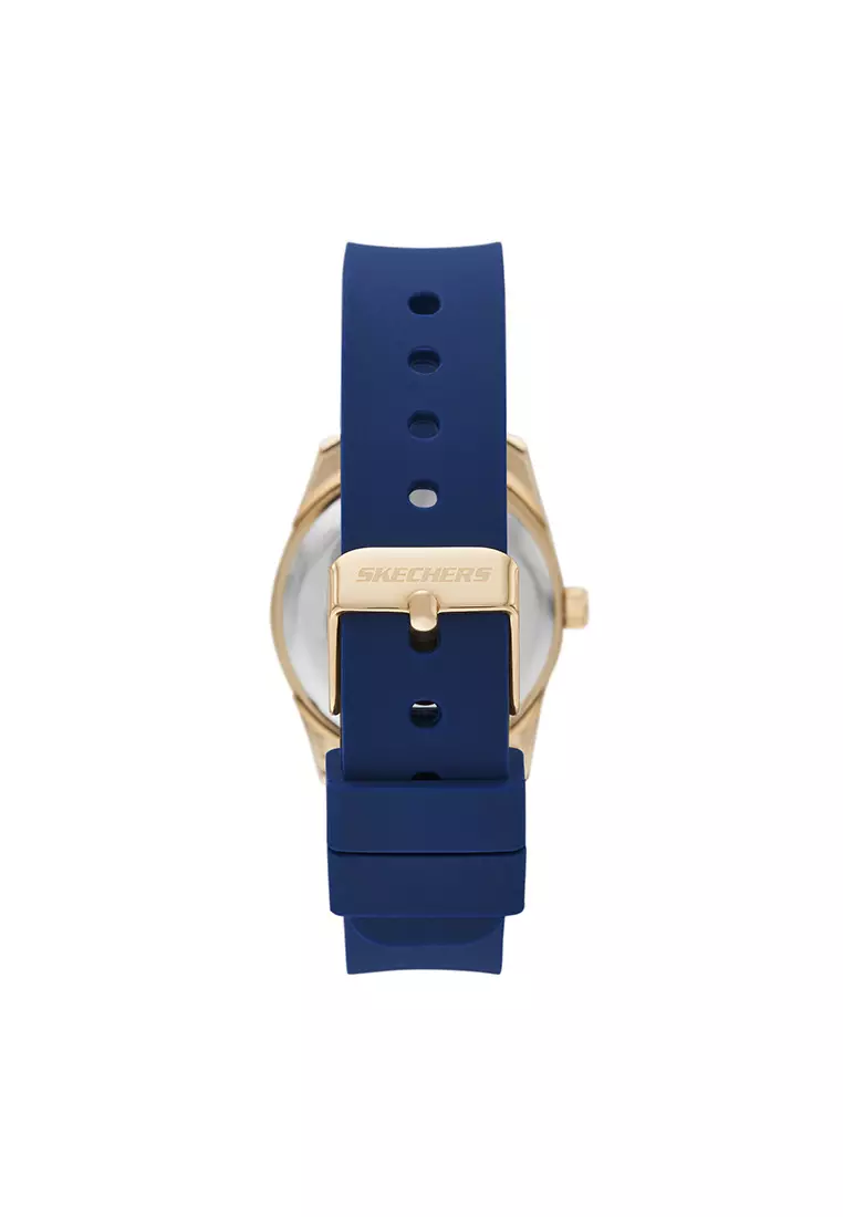 Buy Skechers Gift Set Blue Silicone Strap Analog Watch SKC-SR9114 2026 ...