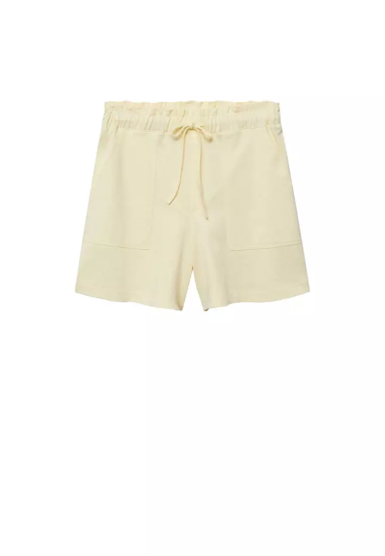 Buy Mango Pockets Cotton Shorts 2025 Online | ZALORA Philippines