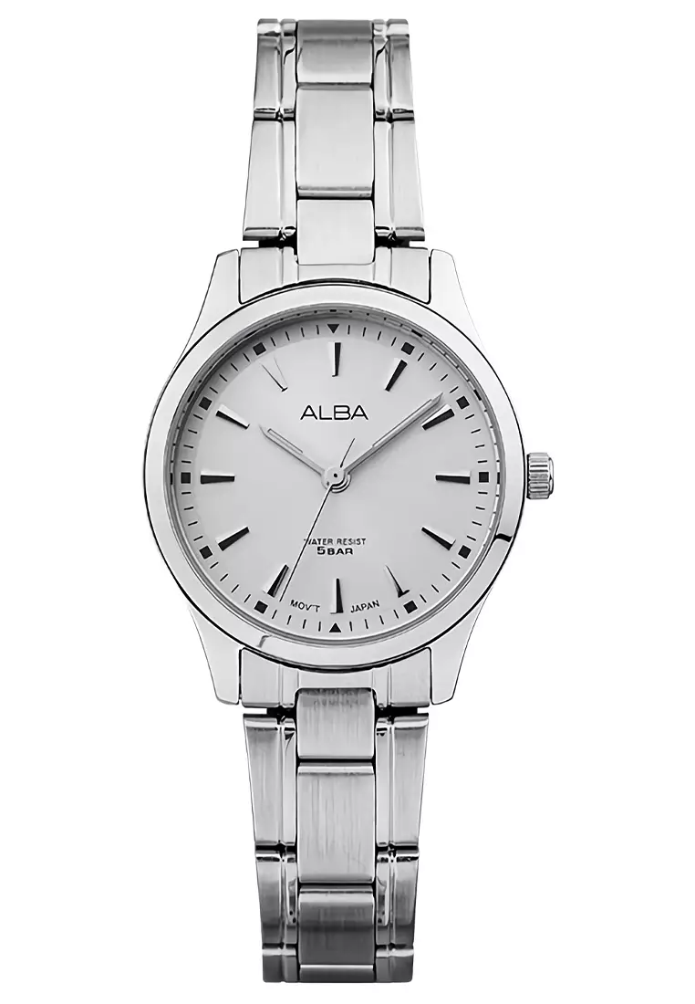 Jual Alba Alba - Jam Tangan Analog Wanita - Silver - Stainless Steel ...