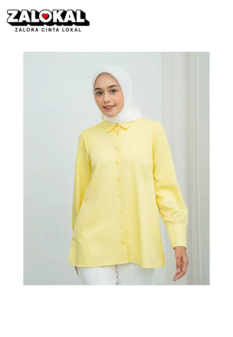 Jual geulis.id Geulis.id GISELLA TOP BRIGHT COLOR (4 warna) Top ...