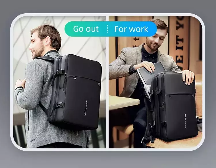 Jual Mark Ryden Mark Ryden MR8057 Tas Backpack Pria Ransel Laptop ...