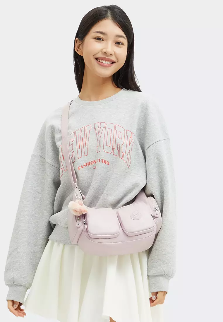 Kipling RIKKA S Pink Shine Crossbody Bag 2025 | Buy Kipling Online ...