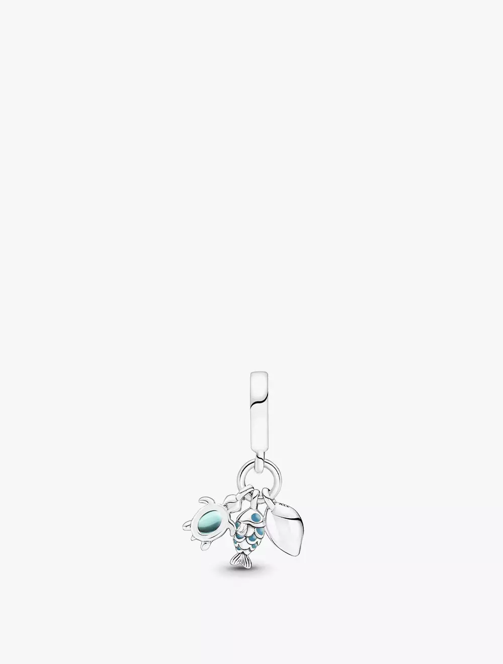 Jual PANDORA Fish, Sea Turtle & Conch Triple Dangle Charm - Silver Original 2025 | ZALORA ...
