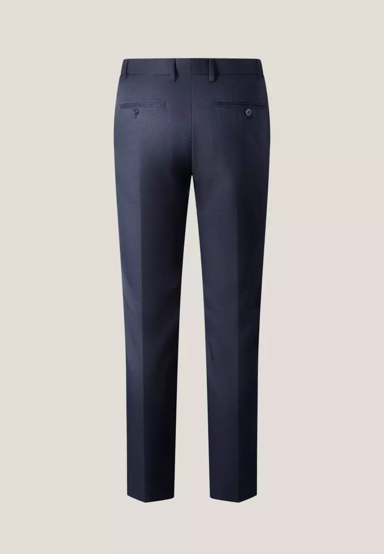 Buy G2000 G2000 Teflon Smart Fit Twill Suit Pants with Elastic Waist ...