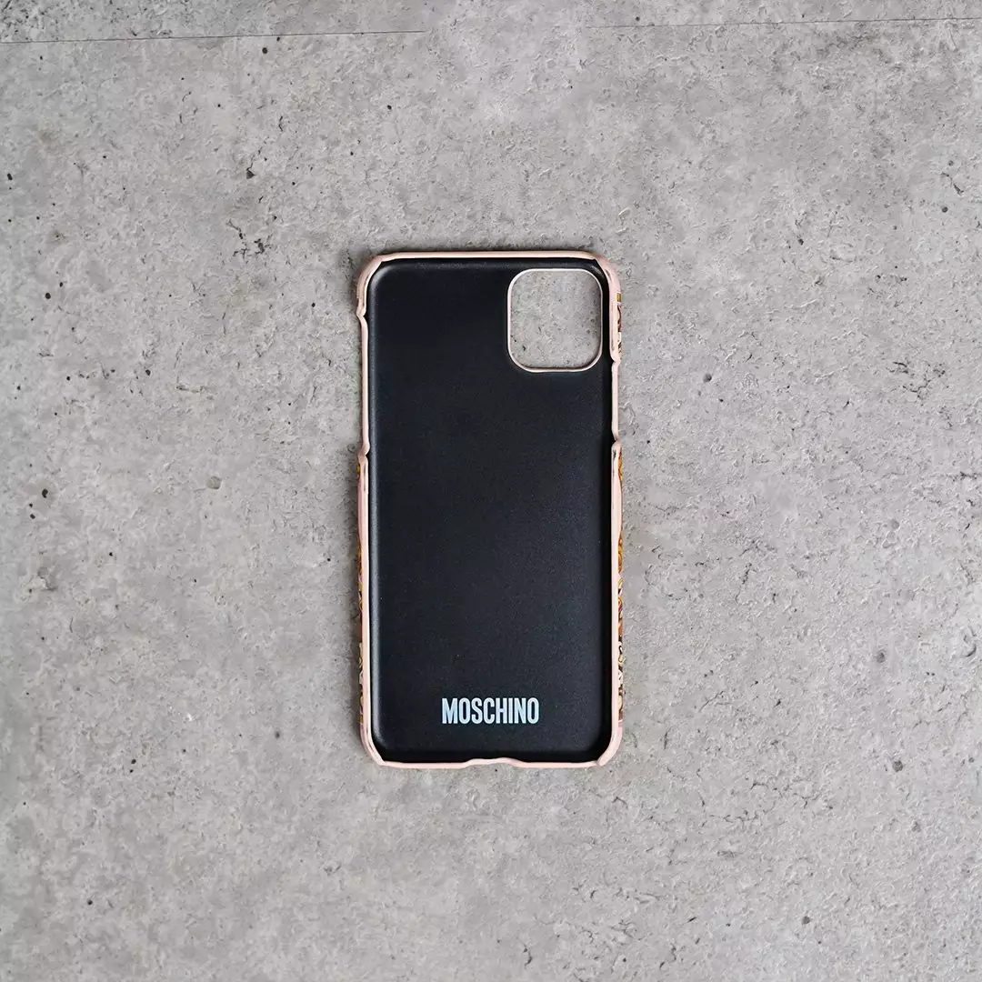 Jual Moschino Casing MOSCHINO BEAR CHAIN PINK IPHONE CASE - 11 PRO MAX ...