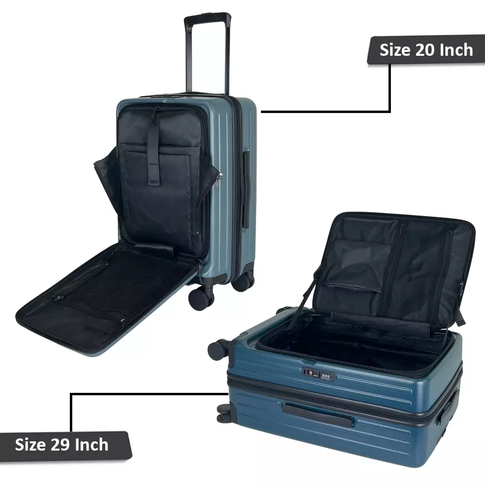 Jual Navy Club Navy Club Emerald Koper Hardcase PC - 4 Roda Putar TSA ...