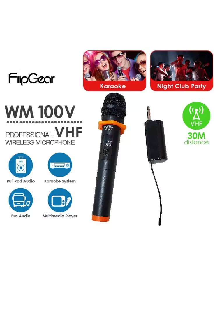 Buy Vinnfier Vinnfier Flipgear WM100V Professional Wireless Microphone ...