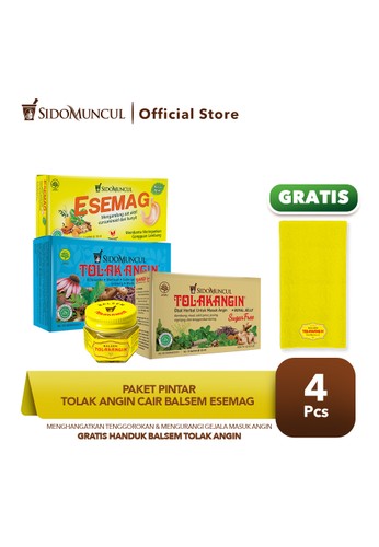 Jual Sido Muncul Paket Pintar 1 - Tolak Angin Cair Balsem Esemag ...