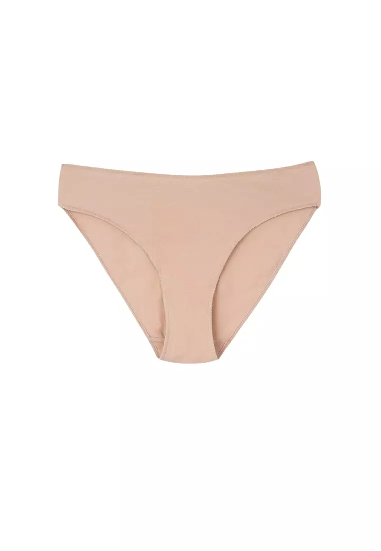 Buy DAGİ 5 Pack Multi Colour Basic Slips, Regular Fit, Underwear for ...