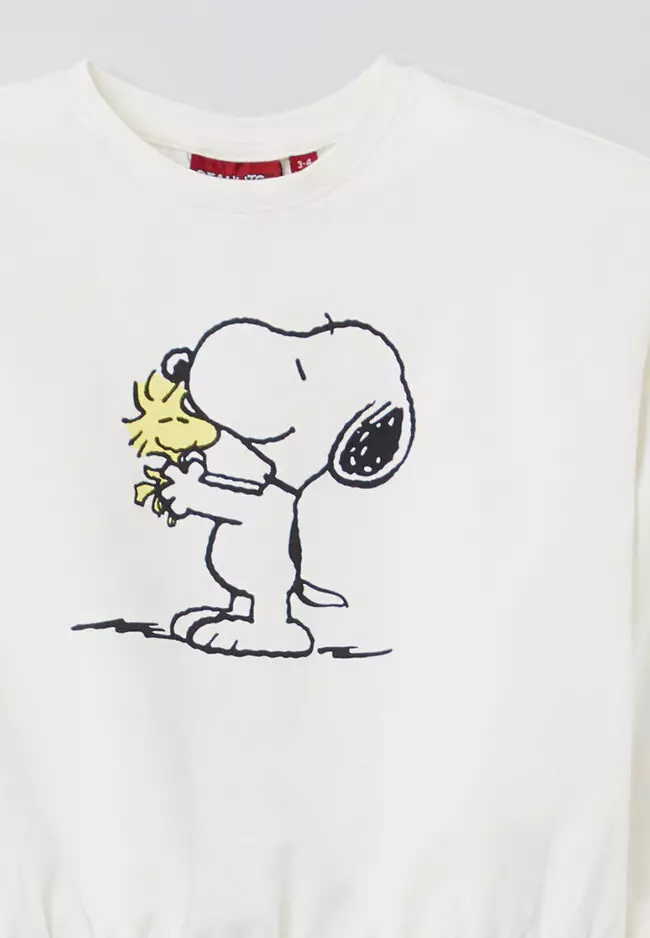 Jual OVS Long Sleeves Snoopy Print T-Shirt Original 2024 | ZALORA ...