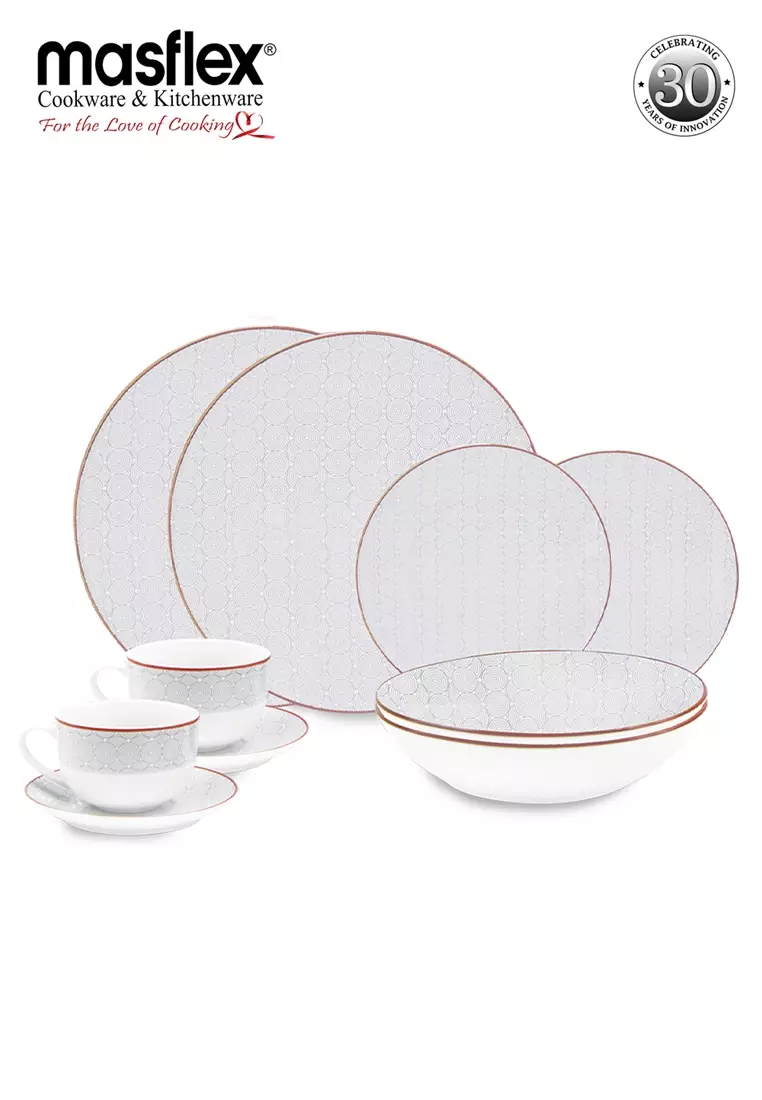 Buy Masflex Masflex 10 Piece Baroque Dinnerware Set 2024 Online ...