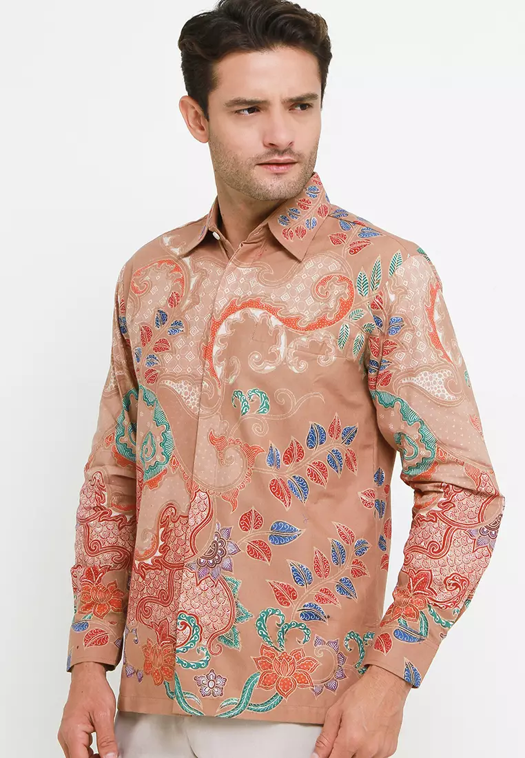 Jual BATIK RIZQINA Bima Arya Lengan Panjang Original 2025 | ZALORA ...