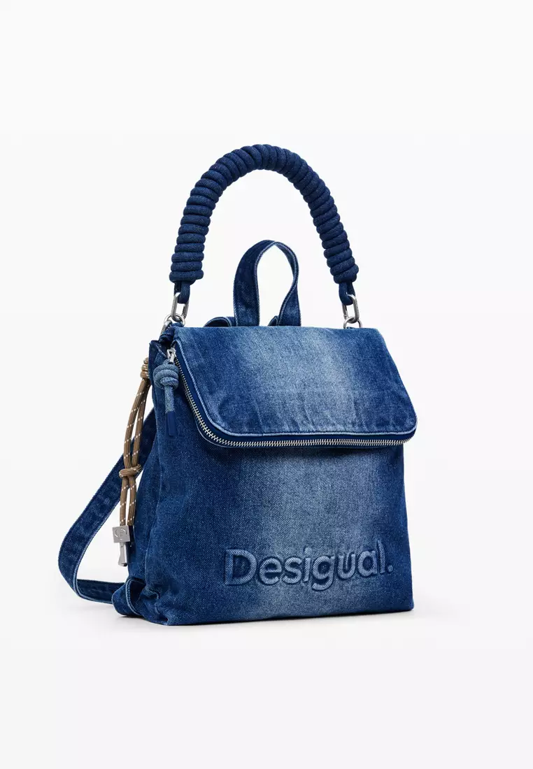 Jual Desigual Denim backpack S Original 2025 | ZALORA Indonesia