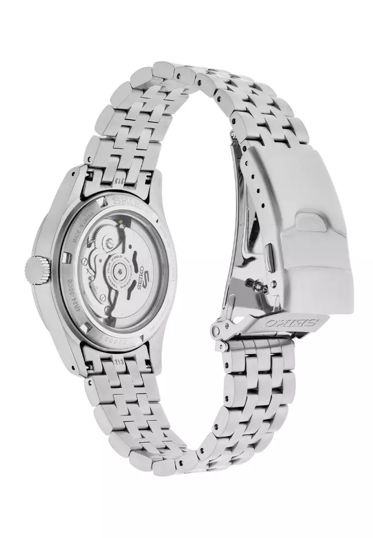 Buy SEIKO Seiko 5 Sports Field ‘Deploy’ Mechanical GMT Stainless Steel ...