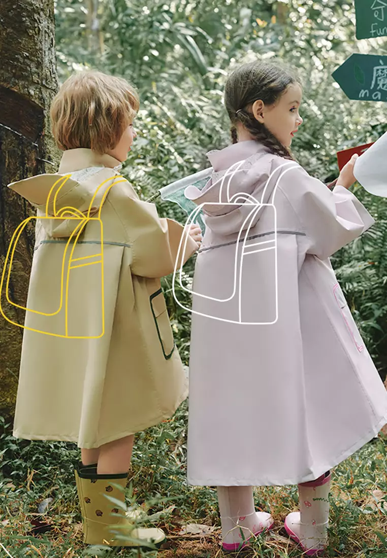 Twenty Eight Shoes VANSA Children's Natural Fantasy Waterproof Raincoat ...