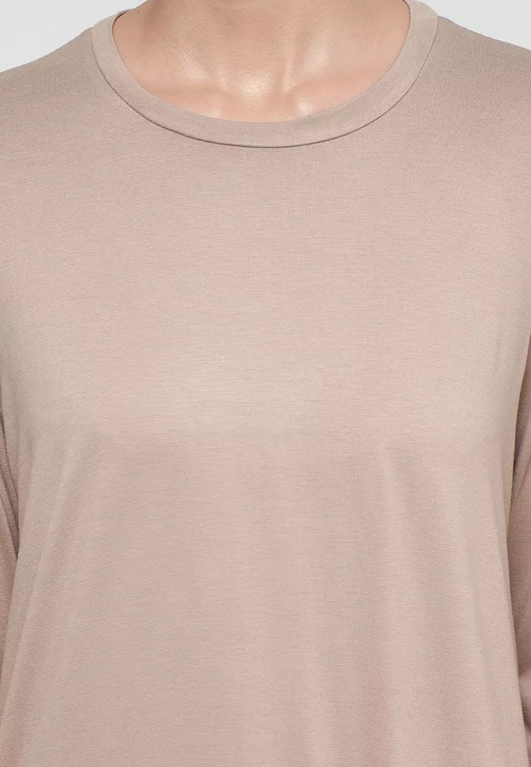 Jual BASIC ONE Basic One Jeddah Tunik Naafia Taupe Original 2024 ...