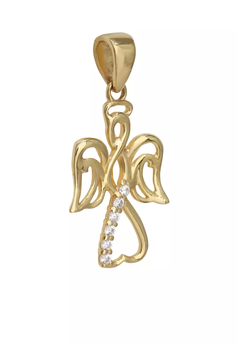 Buy Foundry 18k Angel Pendant Gold 2025 Online Zalora Philippines