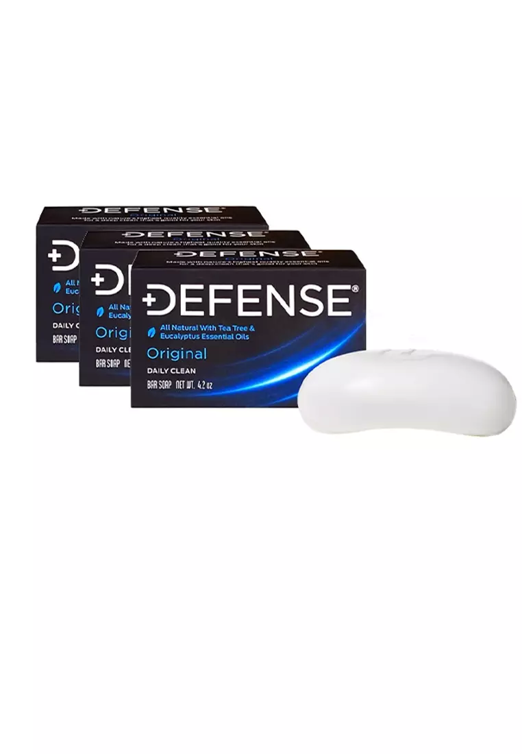 Defense Soap Defense Soap Original Bar - 3 pack + Dish 2025 | Buy ...