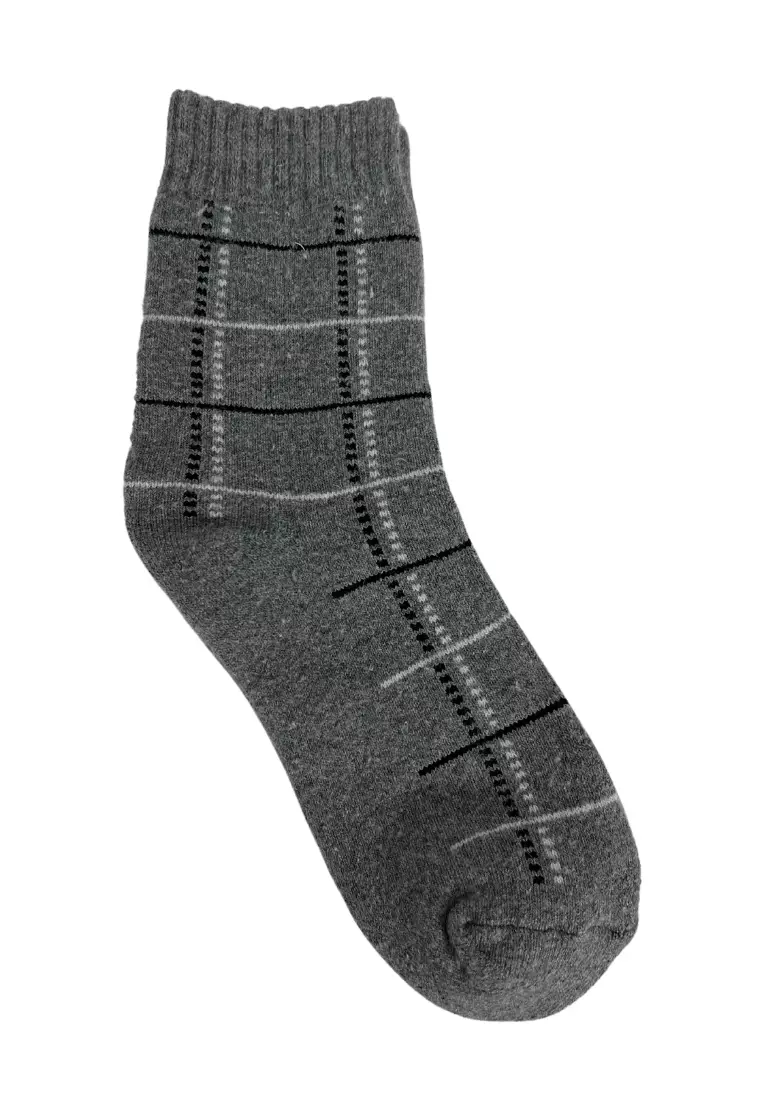 Buy Kenvelo KENVELO MEN’S WOOL MIX SOCKS - SO424236O Online | ZALORA ...