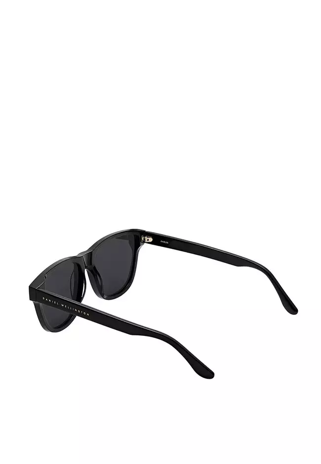Buy Daniel Wellington Ambler Acetate Black WAY C1 Eastern Fit Black ...