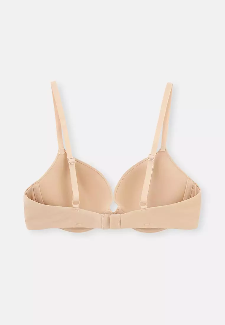 Buy DAGİ Beige Basic Padded Bra, Push-up, Full-Cup, Underwire ...