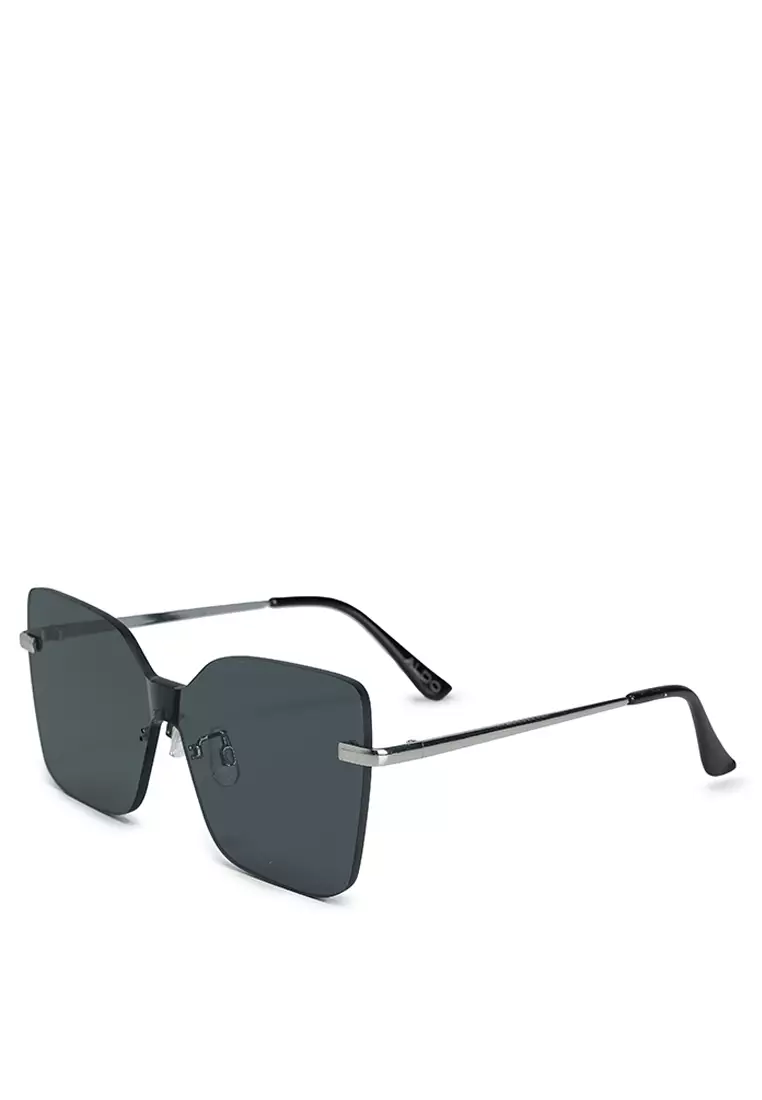 Jual ALDO Romashin Rimless Square Sunglasses Original 2025 | ZALORA ...