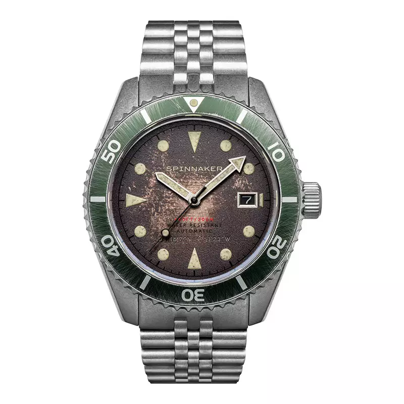 Jual Spinnaker Jam Tangan Pria Spinnaker Wreck SP-5089-22 Rust Brown ...