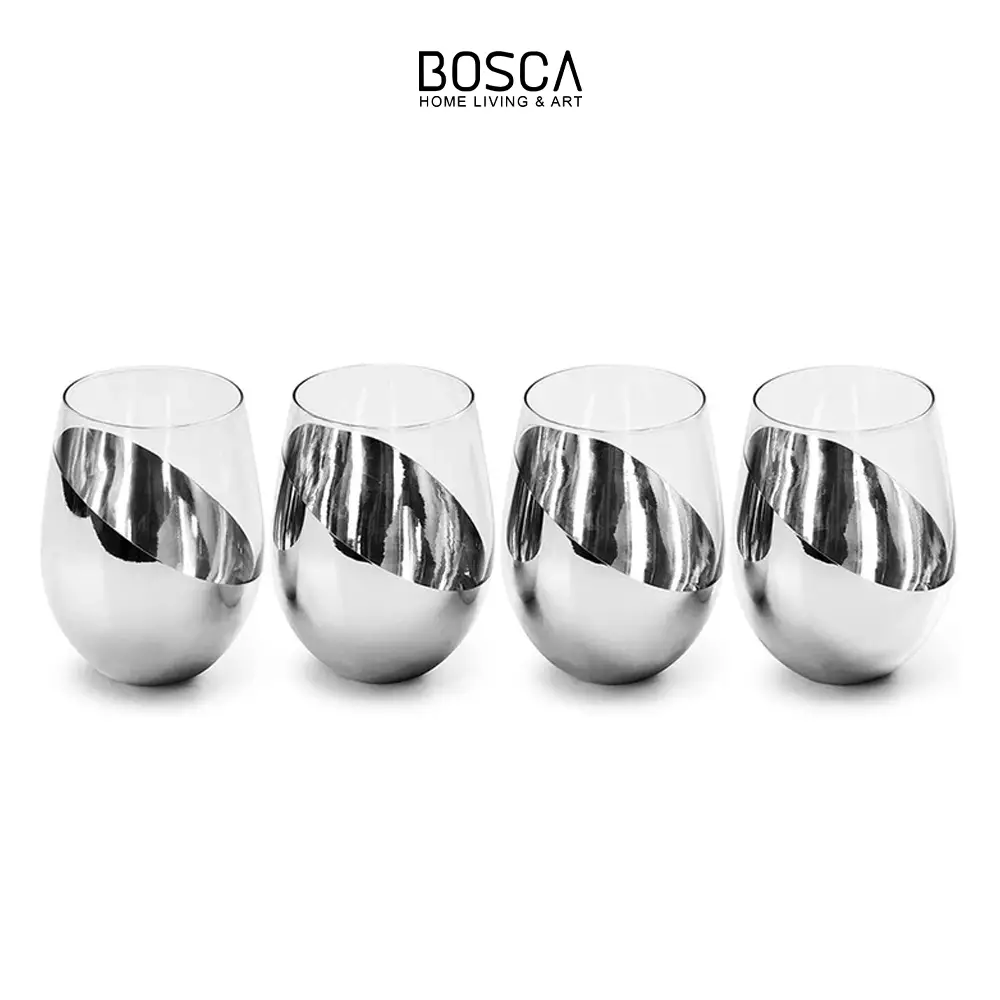 Jual Bosca Living Sole Two Tone Glass / Gelas Minum Kaca Mewah / Gelas ...