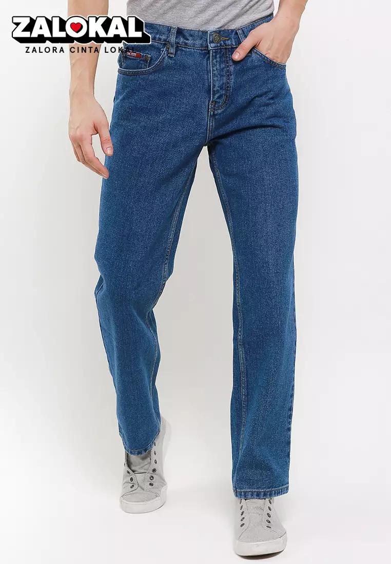 Jual Cardinal CJ Denim Regular Fit Original 2025 | ZALORA Indonesia
