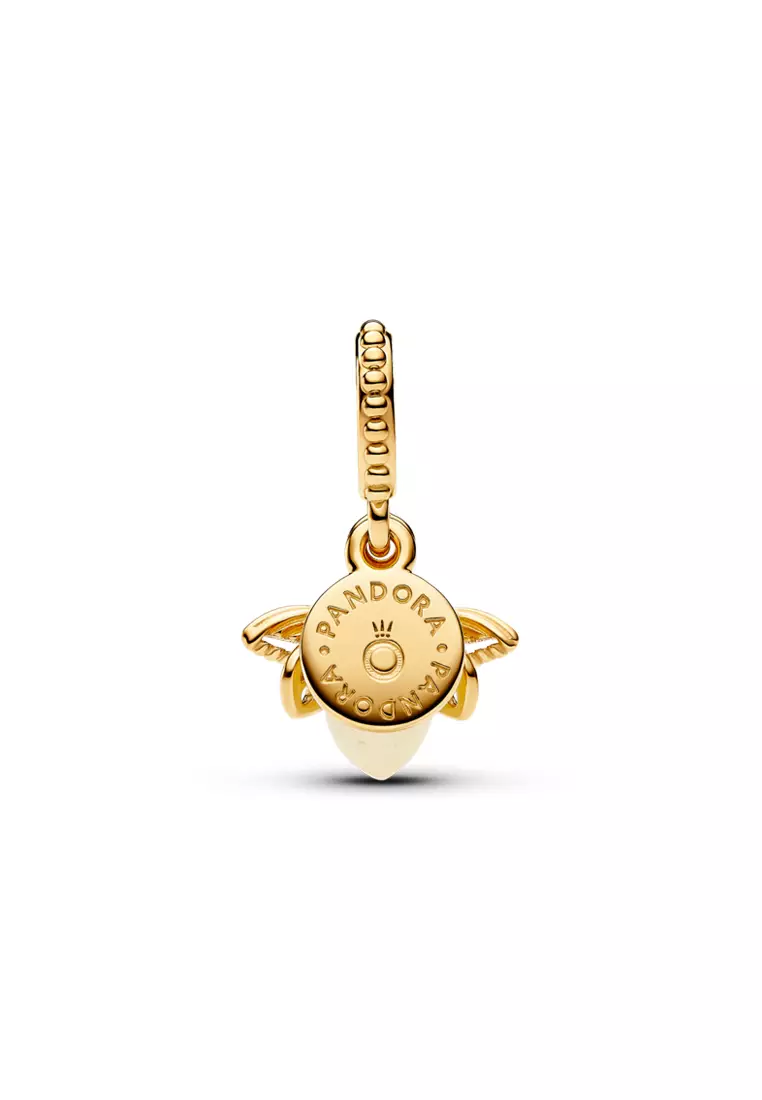 Buy PANDORA Pandora 14k Gold Plated Glow-in-the-dark Firefly Dangle ...