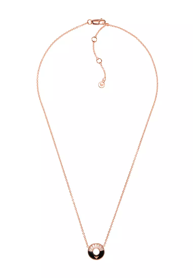 Buy Emporio Armani Sentimental Logo Sterling Silver Necklace EG3555221 ...