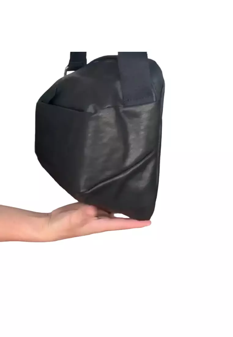 Buy XAFITI Men's Genuine Leather Pillow - Shaped Shoulder Bag in Street ...