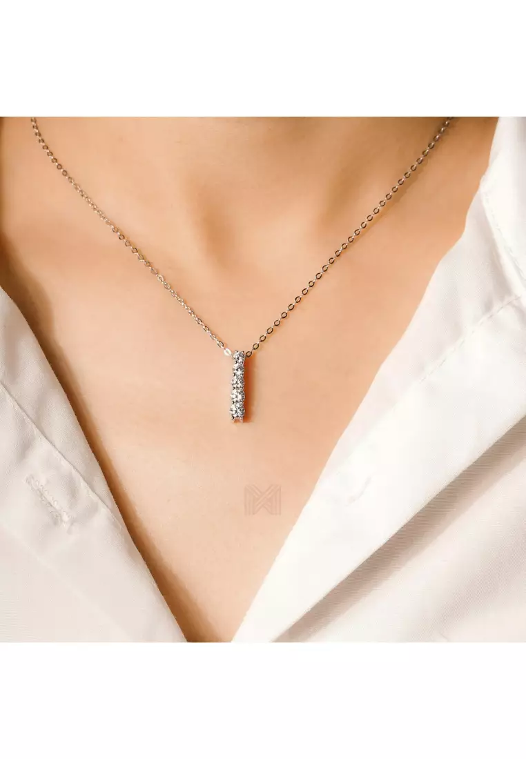Buy Millenne Made For The Night Quintuple Diamond Cubic Zirconia White ...