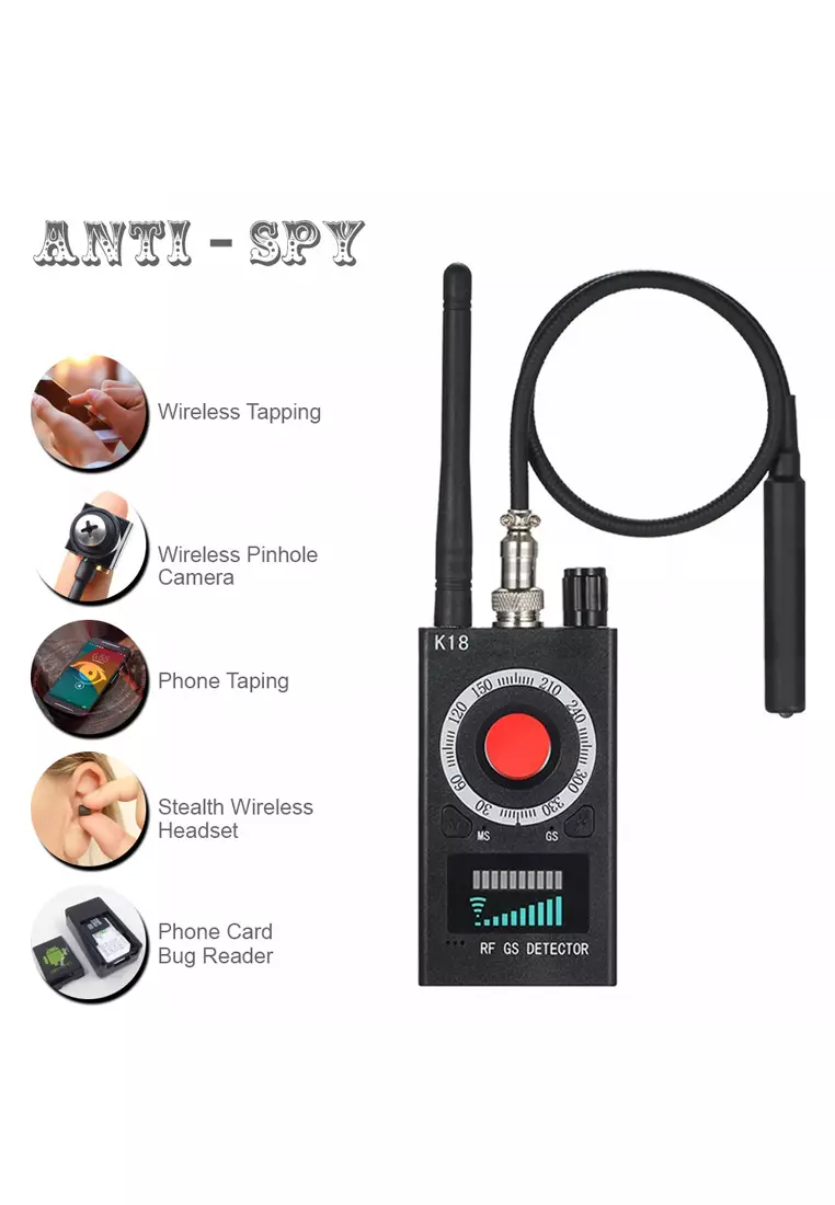 Buy Latest Gadget Multifunction Spy Gadget Detector – Black 2025 Online ...