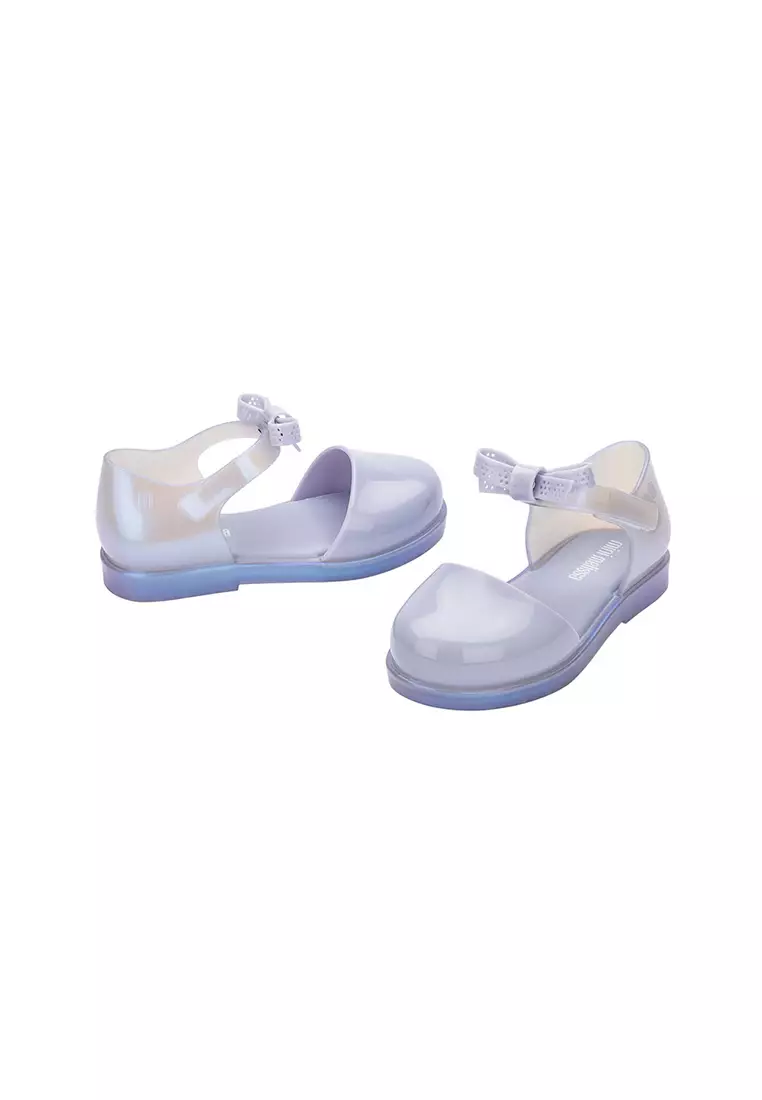 Buy Melissa Mini Amy BB Toddlers Flats - Metal Blue/Lilac Online ...