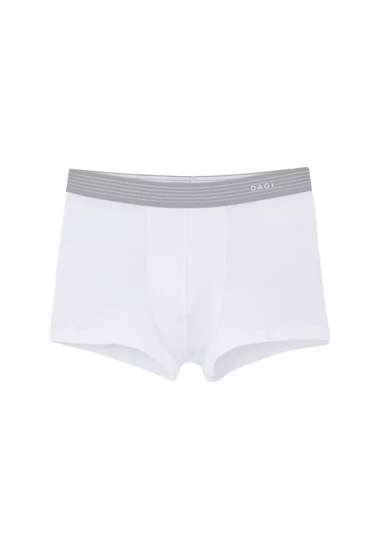 Buy DAGİ White Flat Boxer For Men 2025 Online | ZALORA Philippines