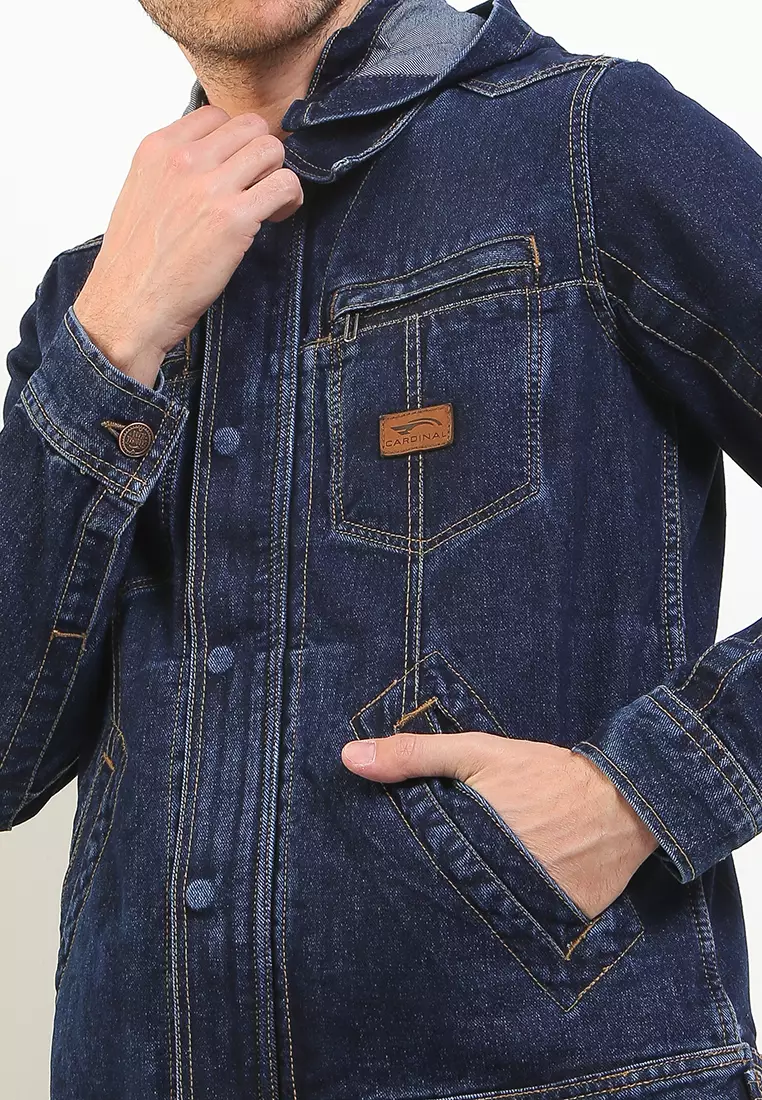 Jual Cardinal Cj Denim Jacket Original 2025 | ZALORA Indonesia
