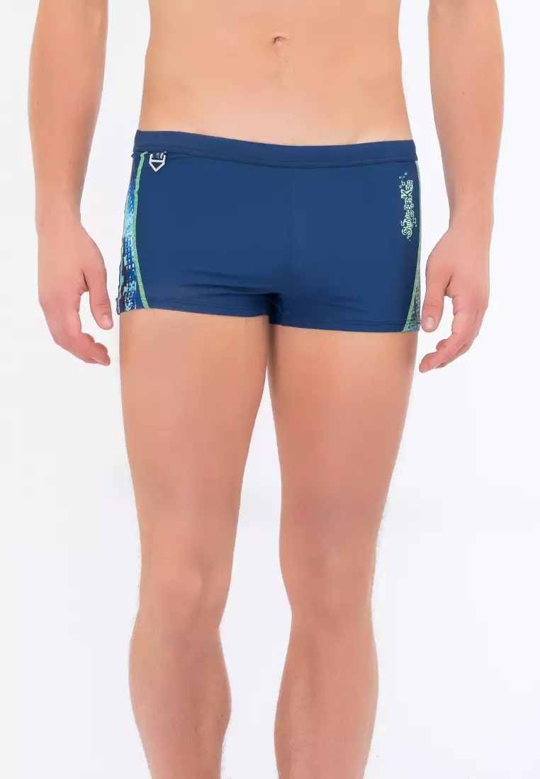 Buy Sunseeker Men Blue Pattern Swim Shorts 2026 Online | ZALORA