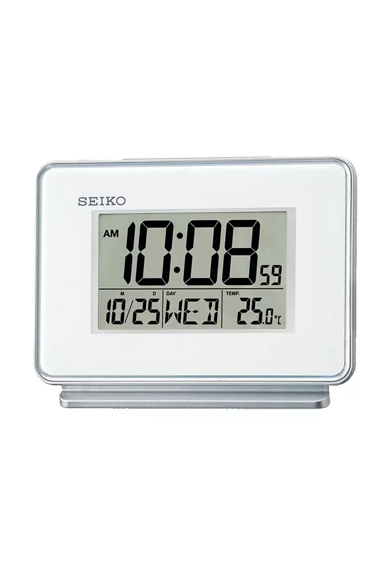 Jual Seiko Jam Meja Beker Seiko Original Garansi Resmi QHL068W Digital ...
