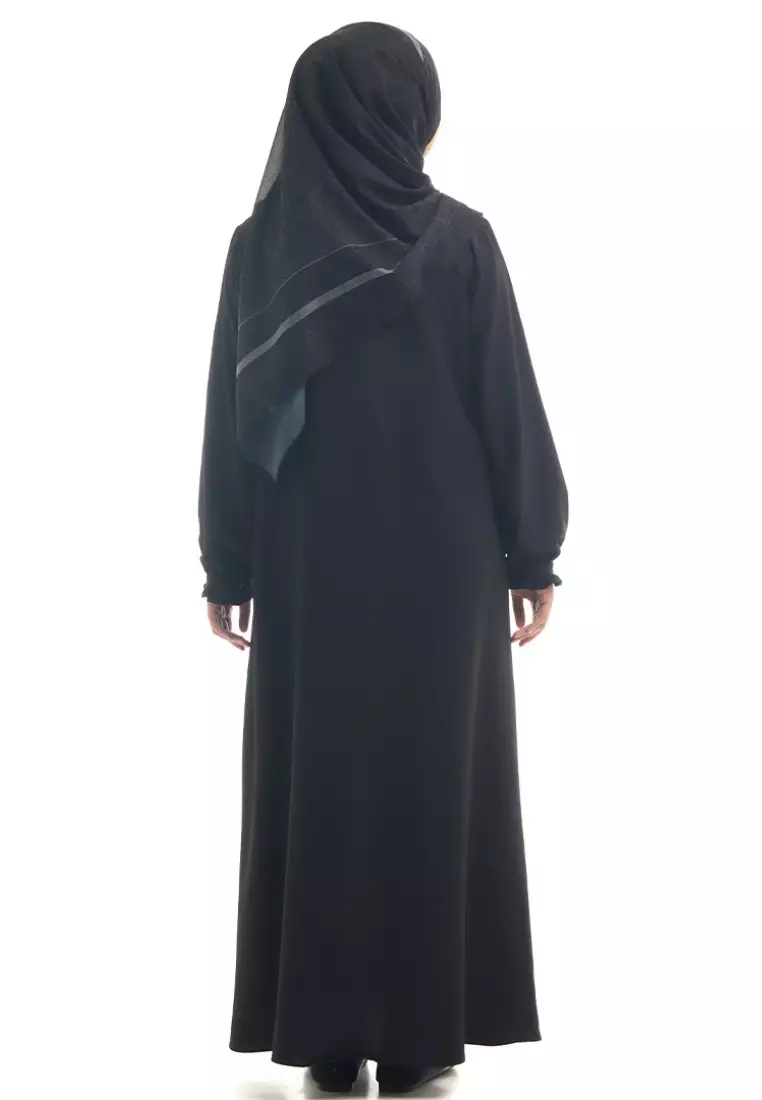 Jual RABBANI Rabbani - Gamis Dress Muslim Wanita Byakta Exclusive Hitam ...