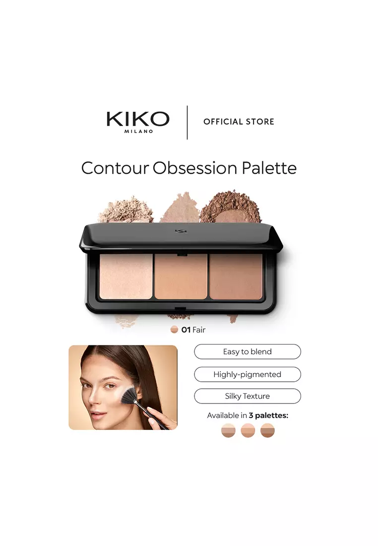 Buy Kiko Milano Contour Obsession Palette 2025 Online | ZALORA Philippines