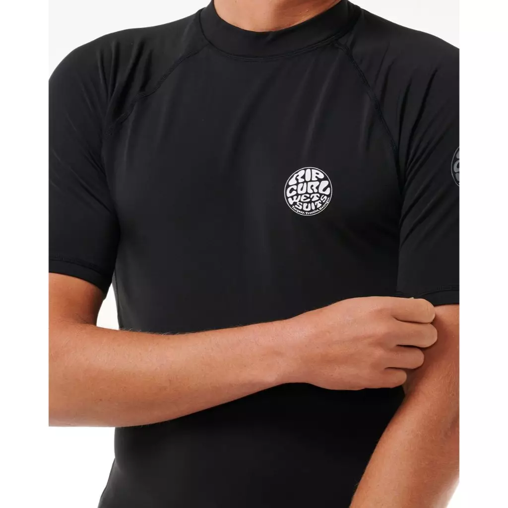 Jual Rip Curl Rip Curl Icons UPF50+ Brushed Short Sleeve Rash Vest ...