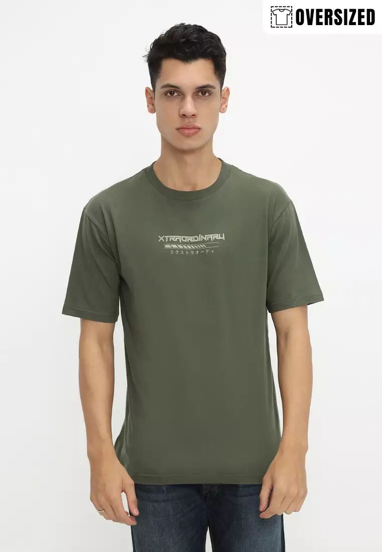Jual Xtraordinary (XO) XTRAORDINARY (XO) T-Shirt Cotton Oversized Pria 2079240101 Original 2025 ...