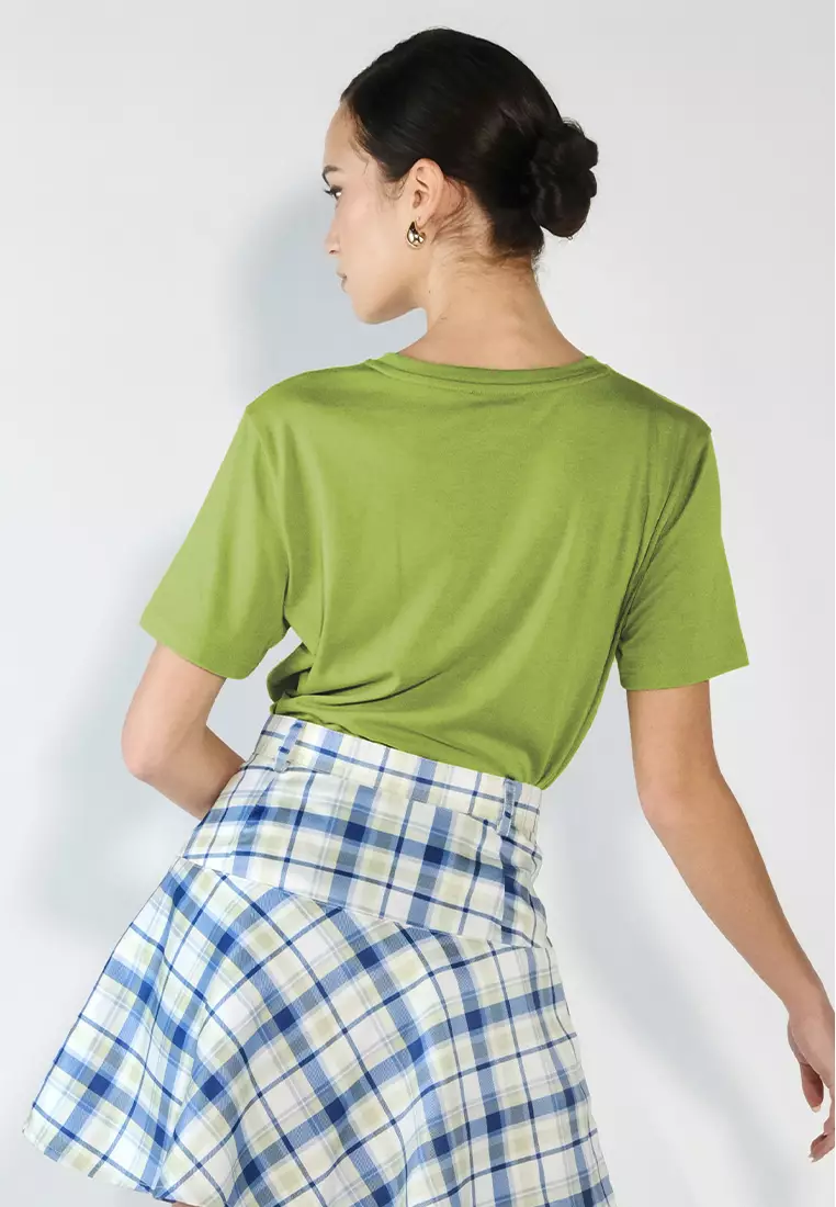 Buy Plains & Prints Sari- Sari Paralumann Short Sleeve Shirt Top 2025 Online | ZALORA Philippines