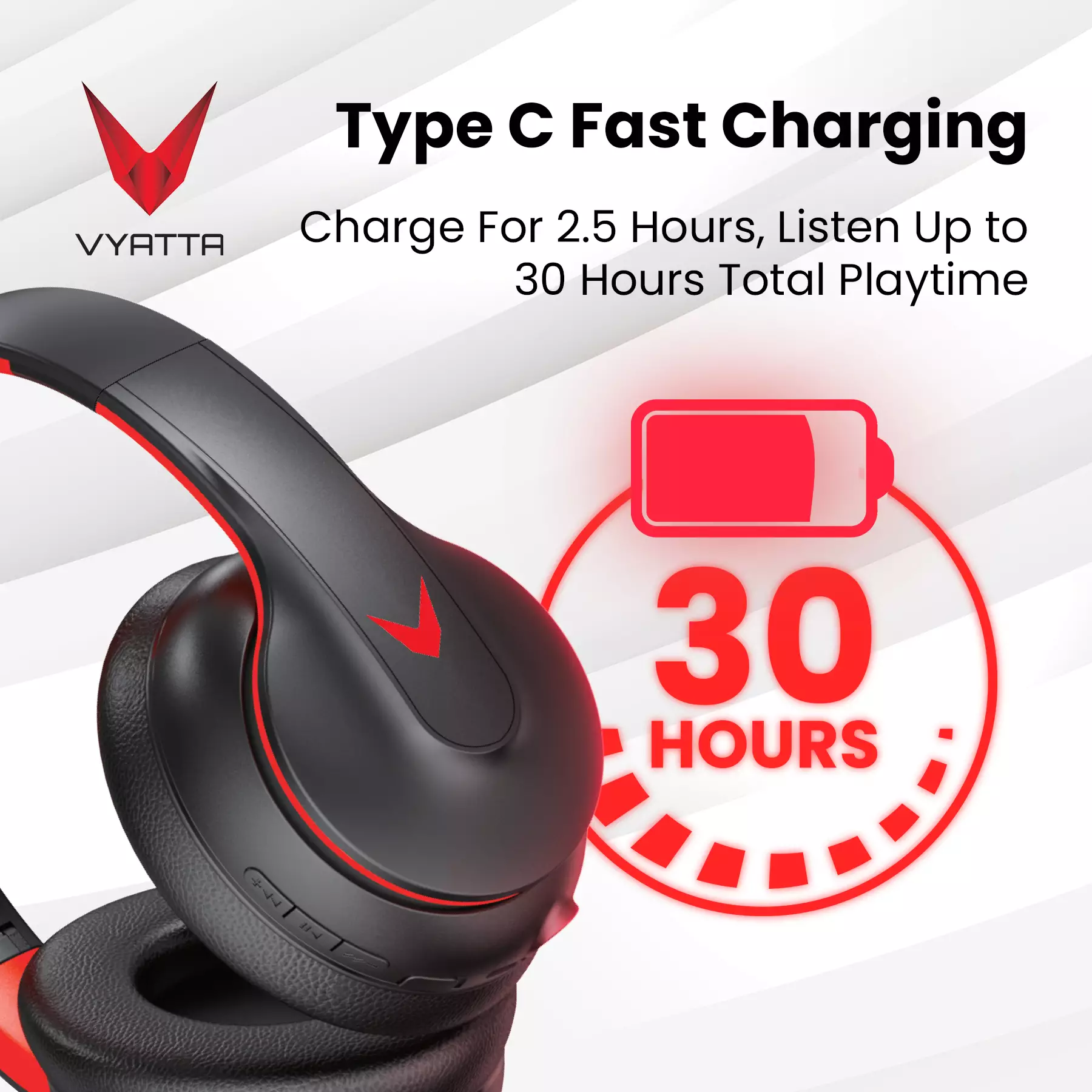 Jual Vyatta Vyatta Big Boom Bluetooth Headphone Wireless Headset