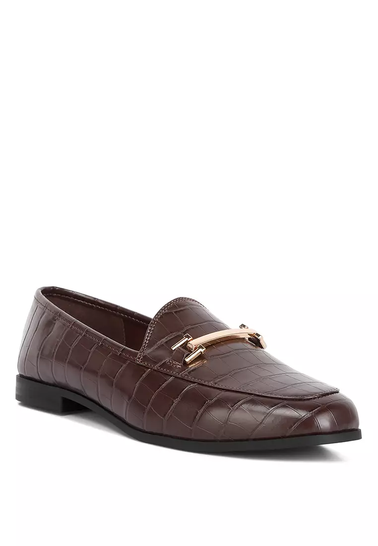 Buy London Rag Brown Smart Horsebit Loafers 2025 Online | ZALORA ...