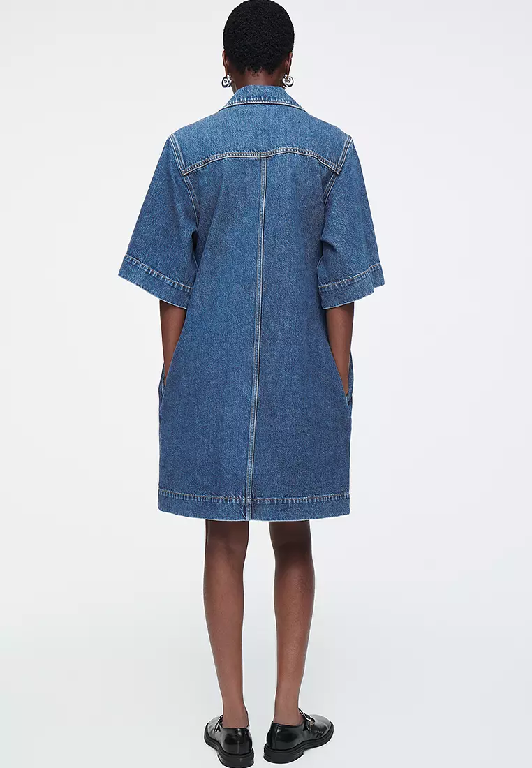 線上選購 COS Mini Denim Shirt Dress | ZALORA 台灣