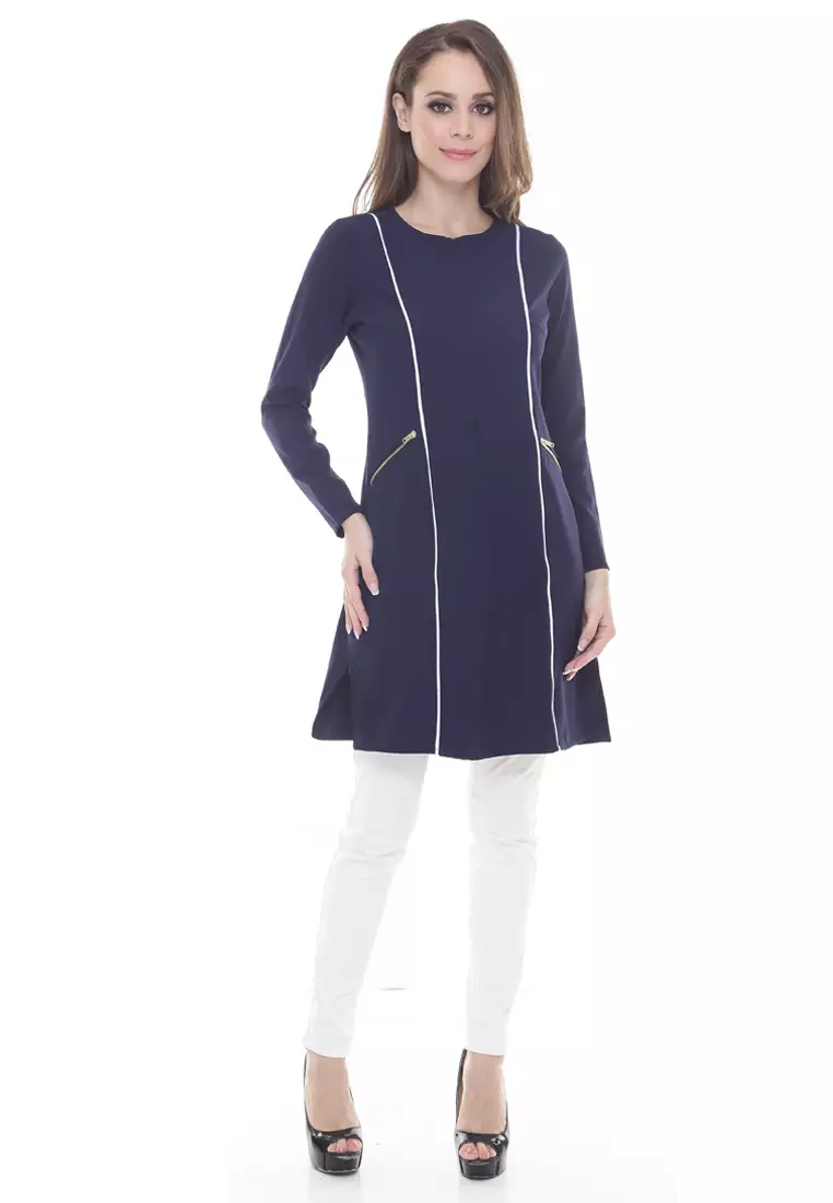 Buy Rina Nichie Basic Jovanda Tunic Online | ZALORA Malaysia
