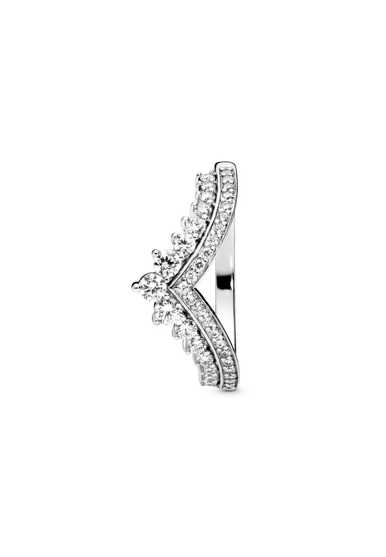 Buy PANDORA Pandora Princess Wishbone Ring Online | ZALORA Malaysia